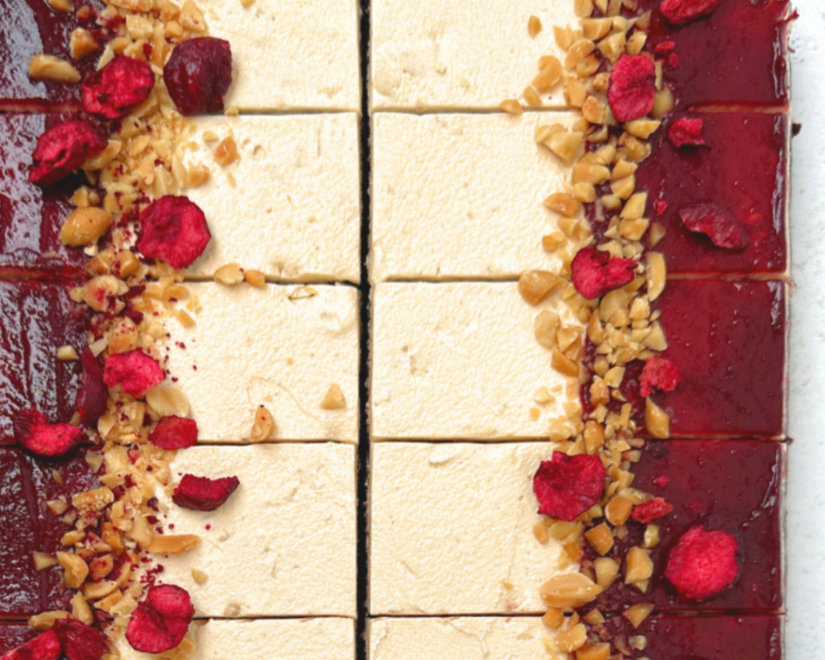 Cherry, Chocolate & Peanut Butter - Vegan – Wild Flour Cake Co Ltd