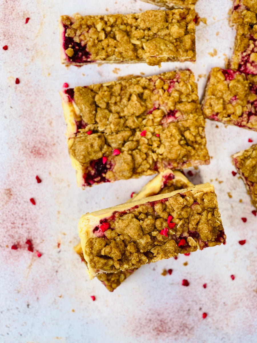 Wild Berry Streusel Cheesecake – Wild Flour Cake Co Ltd